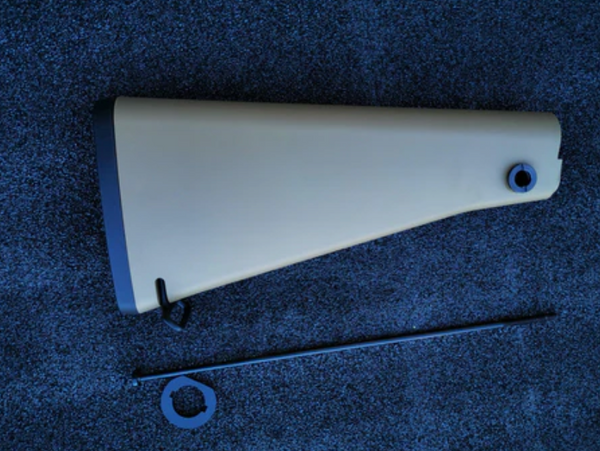 M16 BUTTSTOCK (Colour: Tan) - Tactical Gel Blasters