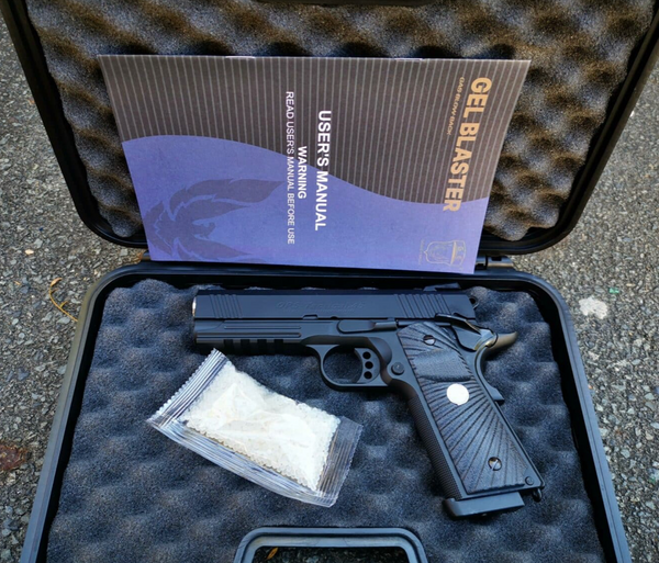 HI-CAPA 4.3 OPS-Tactical Full Metal 1911 GEL BLASTER GREEN GAS POWERED ...
