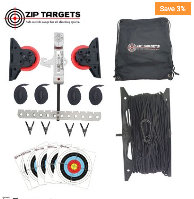 Zip Range Shooting Target Kit - Tactical Gel Blasters